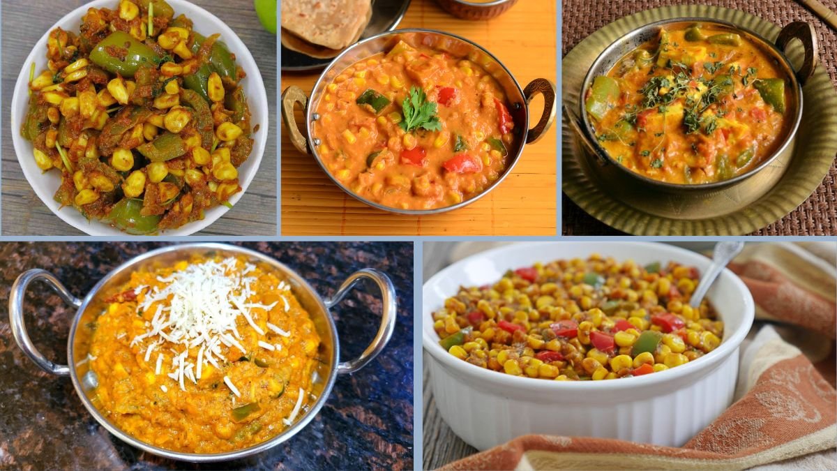 6 Easy Steps to Whip Up Corn Capsicum Masala - Mahesh Lunch Home