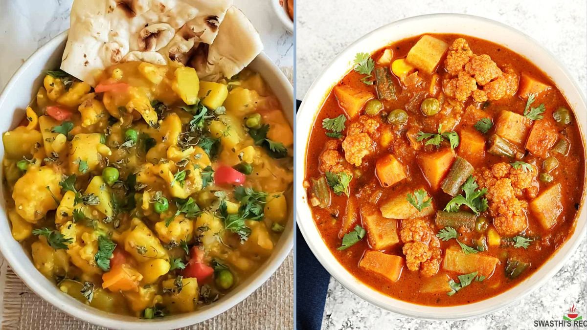 Easy Vegetable Curry From Fresh Ingredients - Mahesh Lunch Home